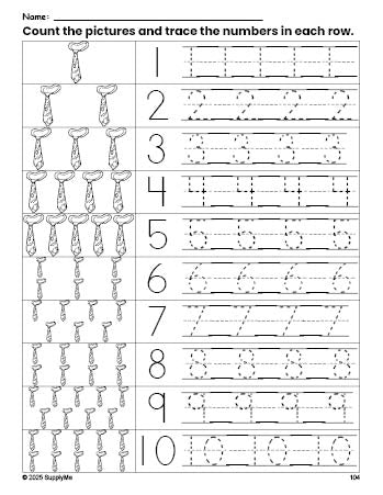 Practise Writing Numbers 1 10