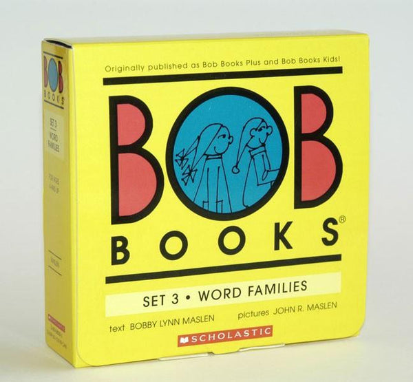 Scholastic Bob Books Set 3 Word Families | SB-0439845092 – SupplyMe