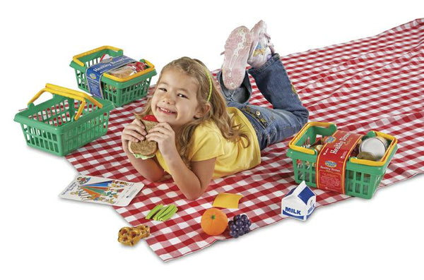 Learning Resources Pretend & Play® Healthy Foods Play Set Bundle, Set ...