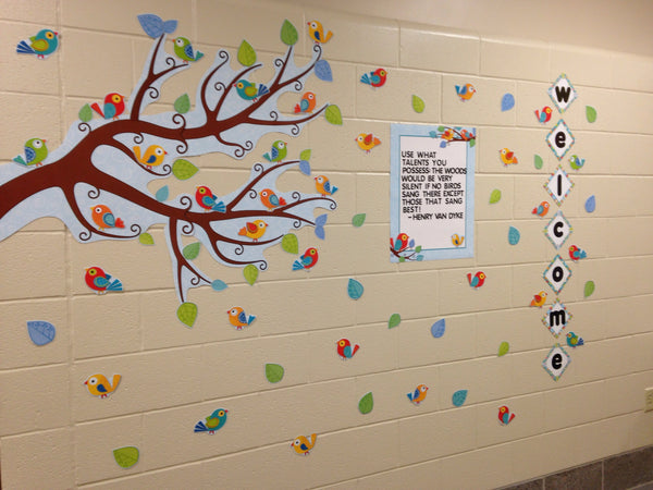B2S Inspirational Bird Themed Bulletin Board Idea – SupplyMe