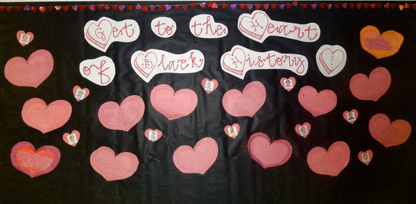 Get to the Heart of Black History! - February Bulletin Board Idea ...