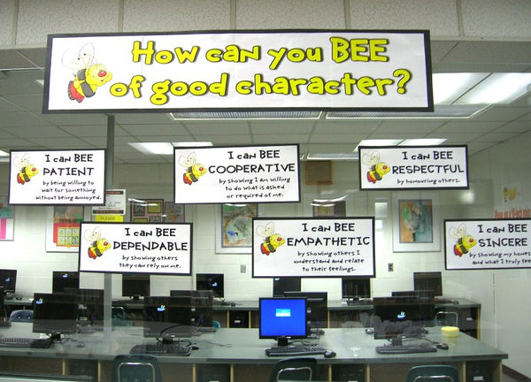 How Can You BEE of Good Character? - Spring Bulletin Board Idea – SupplyMe