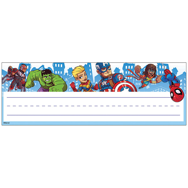 Eureka Marvel™ Super Hero Adventure Self-Adhesive Name Plates | EU ...
