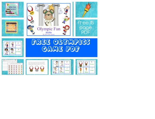 Summer Olympics - Vocabulary Matching Game! – SupplyMe