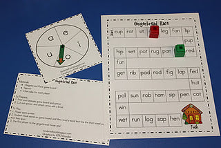 Literacy Center Activities: Winter Gingerbread Race – SupplyMe