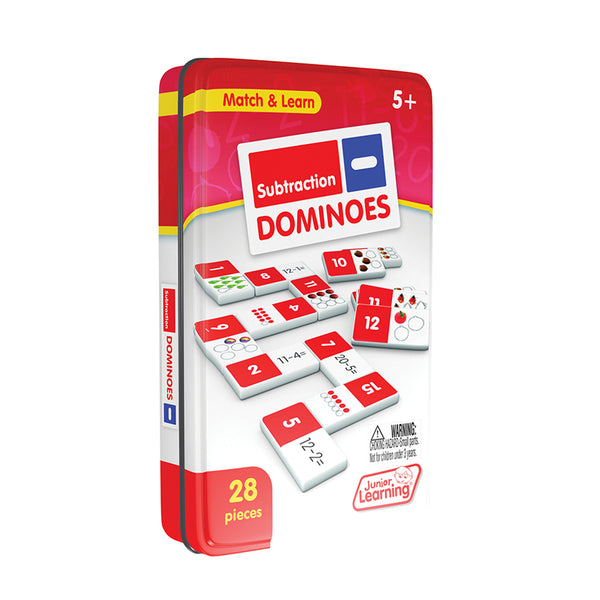 Junior Learning Subtraction Dominoes | JRL482 – SupplyMe