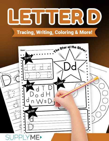 Letter D Worksheets Bundle - Fun Letter D Printables And Activities Fo ...