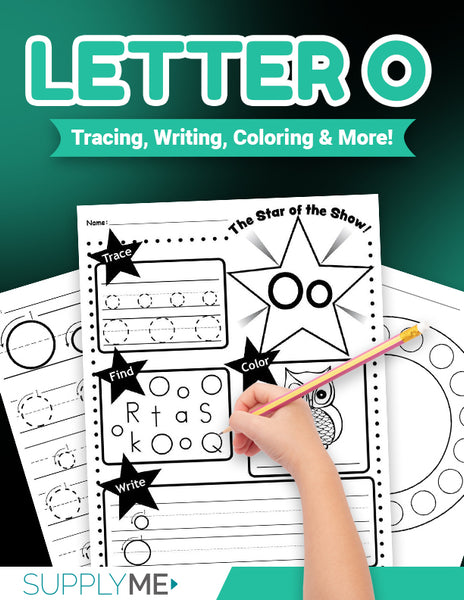 Letter O Worksheets Bundle - Fun Letter O Printables And Activities Fo ...