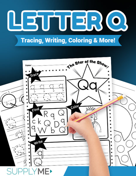 Letter Q Worksheets Bundle - Fun Letter Q Printables And Activities Fo ...