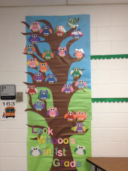 Look Whooo's in 1st Grade! - Back-To-School Bulletin Board – SupplyMe
