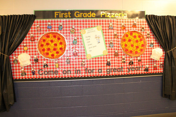 First Grade Pizzeria! - Back-To-School Bulletin Board Idea – SupplyMe