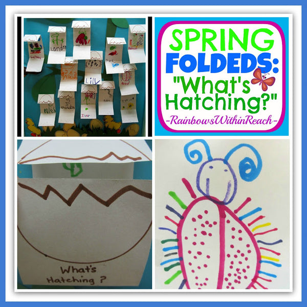 "What's Hatching?" Spring 'Fold-a-Book' Activity – SupplyMe