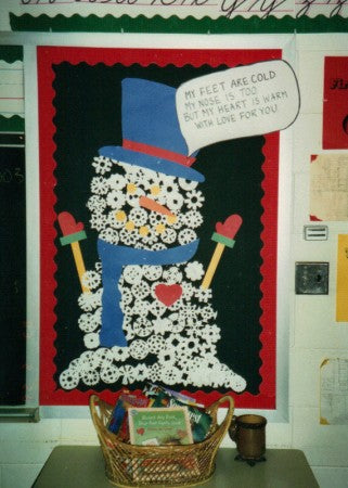 Valentine Snowman Bulletin Board Idea – SupplyMe
