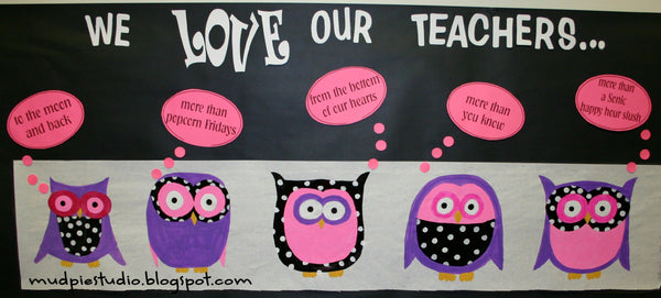 We Love Our Teachers! - Valentine's Day Bulletin Board – SupplyMe