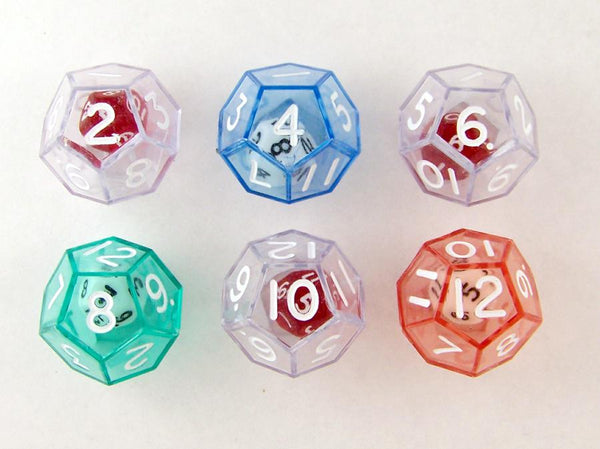 Koplow Games 12-Sided Dice Set Of 6 | KOP12620 – SupplyMe