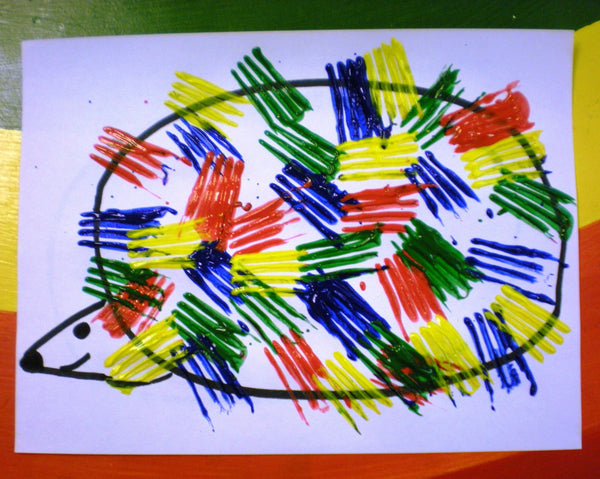 Prickly Porcupine - Simple Art Project for Preschoolers – SupplyMe