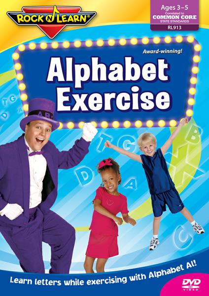 Rock 'N Learn Alphabet Exercise DVD | RL-913 – SupplyMe