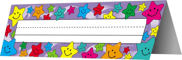 Teacher Created Resources Tented Happy Stars Name Plates | TCR1941 ...
