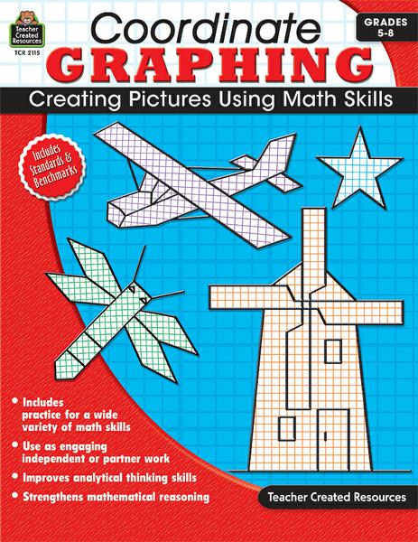 Teacher Created Resources Coordinate Graphing Activity Book | TCR2115 ...