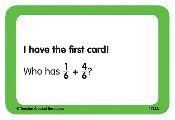 Teacher Created Resources I Have, Who Has Math Game Grade 4-5 | TCR7833 ...