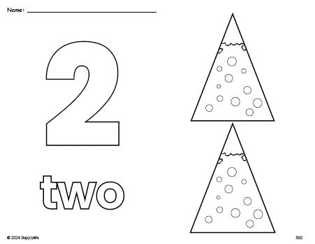 FREE Printable Christmas Tree Christmas Coloring Page, Number 2 ...