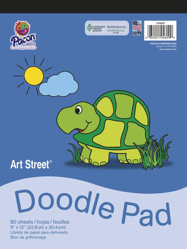 Pacon Doodle Pad 9 x 12 | PAC104609 – SupplyMe