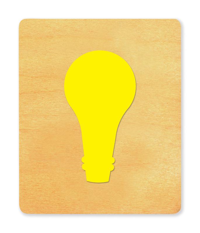 Ellison® SureCut™ Die - Light Bulb, Large | 13833-LG – SupplyMe