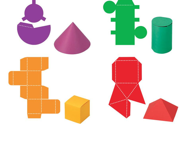 Ellison® SureCut™ Die Set - 3-D Geometrics, Large | 17504-LG – SupplyMe