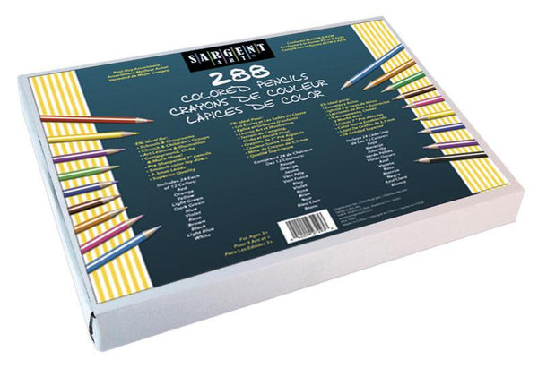 Sargent Art® Colored Pencils 288 Pencils | SAR227293 – SupplyMe
