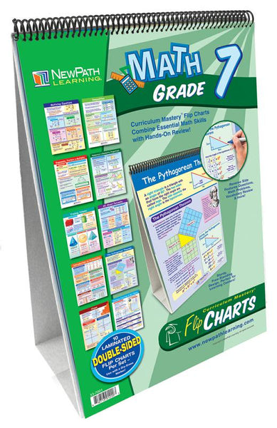 New Path Learning Math Flip Chart Set Gr 7 | NP-337001 – SupplyMe