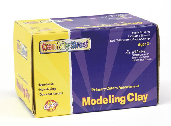Chenille Kraft Modeling Clay - Primary Assortment - 5 Pounds | CK-4099 ...