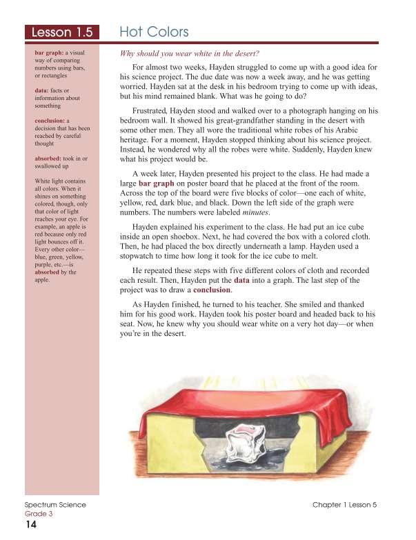 Carson Dellosa Spectrum Science Workbook, Grade 3 | CD-704616 – SupplyMe