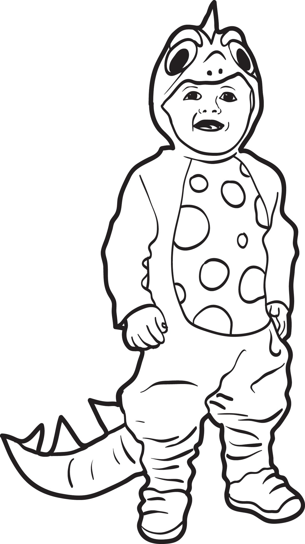 Halloween Costumes Coloring Pages