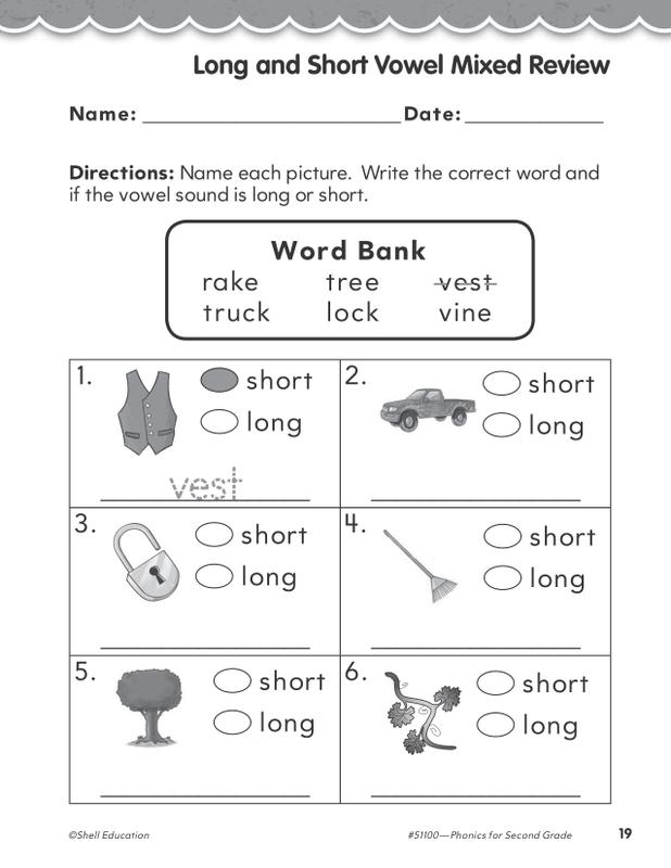 Shell Education Foundational Skills: Phonics for Second Grade ... Shell Education Foundational Skills: Phonics for Second Grade ...