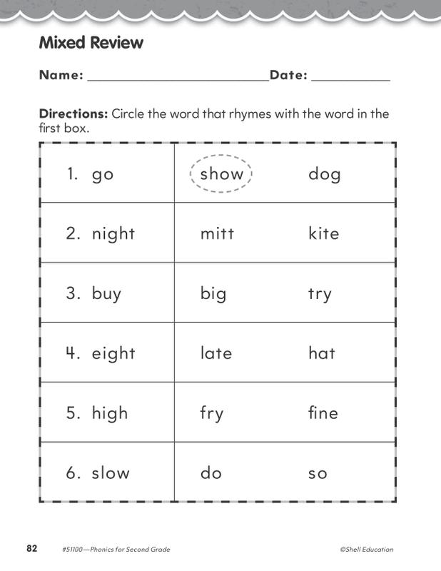 Shell Education Foundational Skills: Phonics for Second Grade ... Shell Education Foundational Skills: Phonics for Second Grade ...