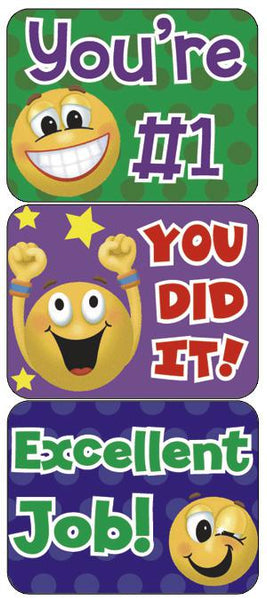 Eureka Emoticons Success Stickers | EU-658404 – SupplyMe