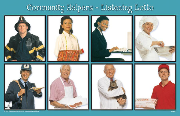 Carson Dellosa Listening Lotto: Community Helpers | KE-846046 – SupplyMe