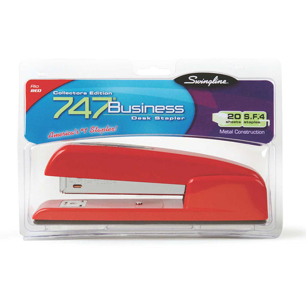 ACCO Swingline 747 Stapler Red Rio | ACC74736E – SupplyMe