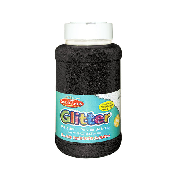 Charles Leonard Creative Arts™ Glitter, 1 Lb. Black | CHL41120 – SupplyMe
