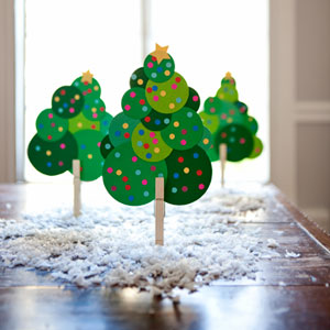 Circle Christmas Tree Craft – SupplyMe
