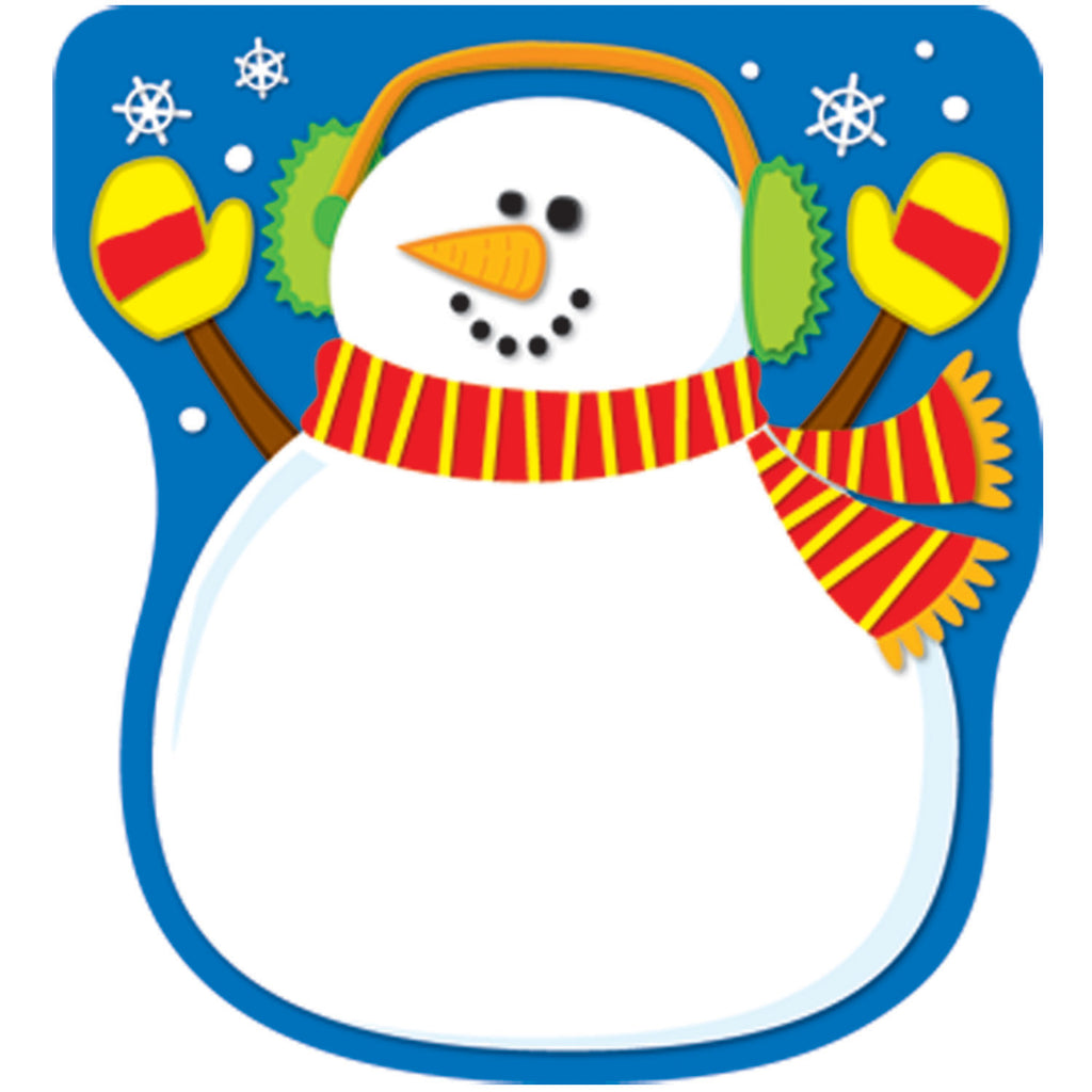 Carson Dellosa Snowman Notepad | CD-151017 – SupplyMe