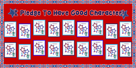 Star Spangled Patriotic Classroom Bulletin Board Idea – SupplyMe