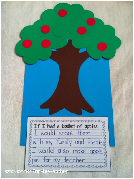 Johnny Appleseed Writing Prompt Language Arts Apple Writing BUNDLE