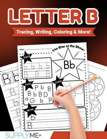 FREE Letter B Do-A-Dot Printables - Uppercase & Lowercase! – SupplyMe