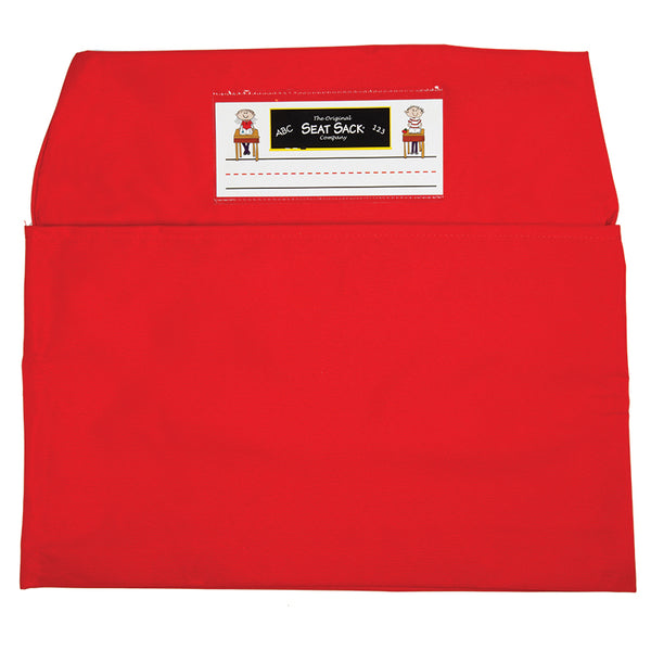 Red Seat Sack, Large 17 Inch Chair Storage Pocket | SSK00117RD – SupplyMe