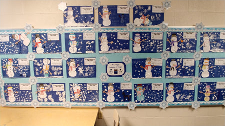 Snow Themed Bulletin Boards