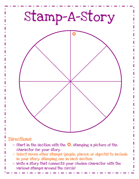 Stamp-A-Story - Writing Center Activity – SupplyMe