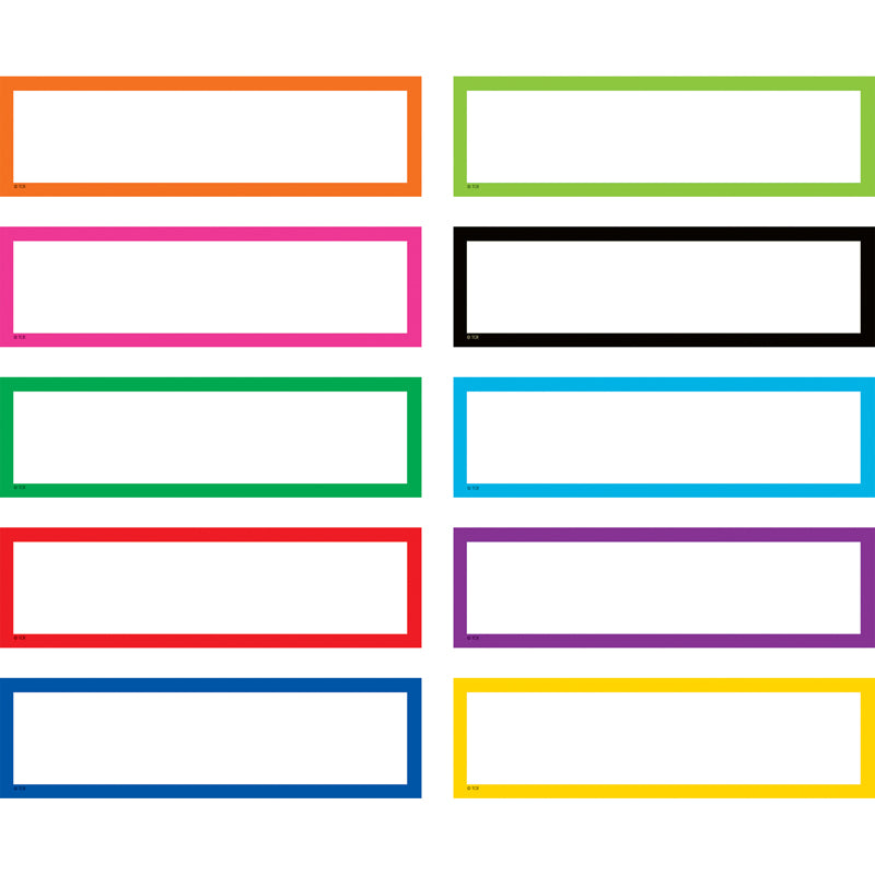 Teacher Created Resources Colorful Labels | TCR20872 – SupplyMe