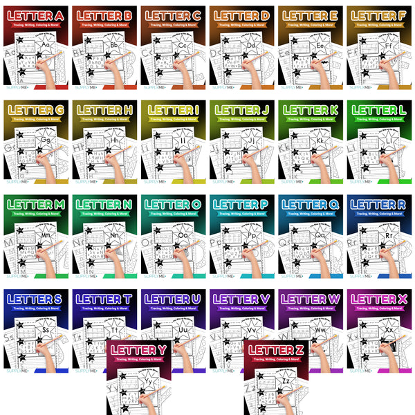 442 Alphabet Letter Worksheets - Includes All 26 Letters A-Z – SupplyMe