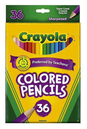 Crayola® Colored Pencils 36 Count Assorted | BIN4036 – SupplyMe
